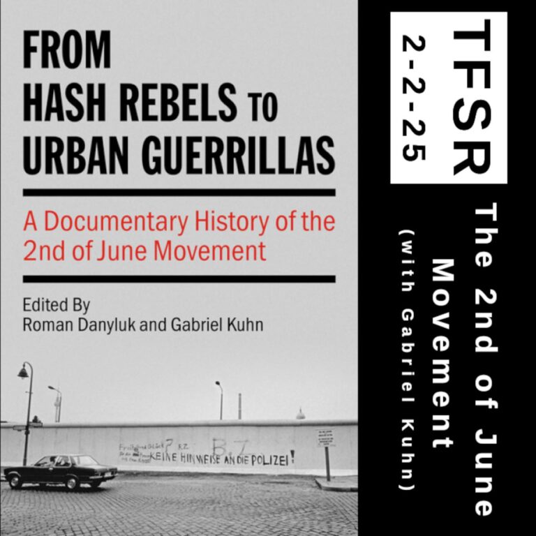 “From Hash Rebels to Urban Guerrillas” with Gabriel Kuhn | The Final ...