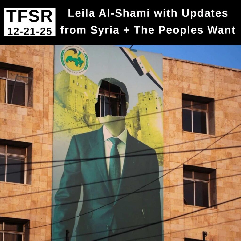 Leila Al-Shami with Updates from Syria + The Peoples Want | The Final ...